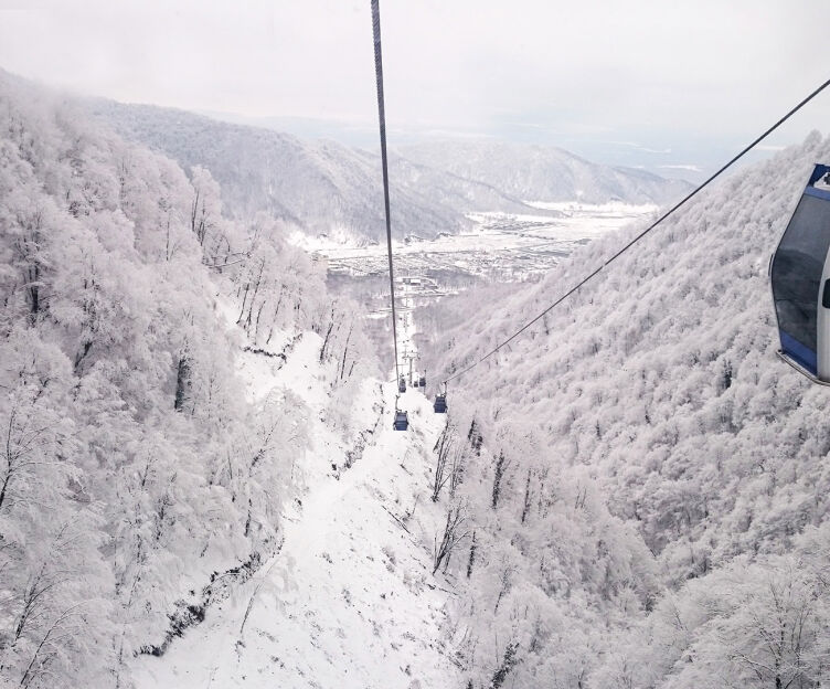 Skiing at Tufandag Mountain Resort | Azerbaijan Travel