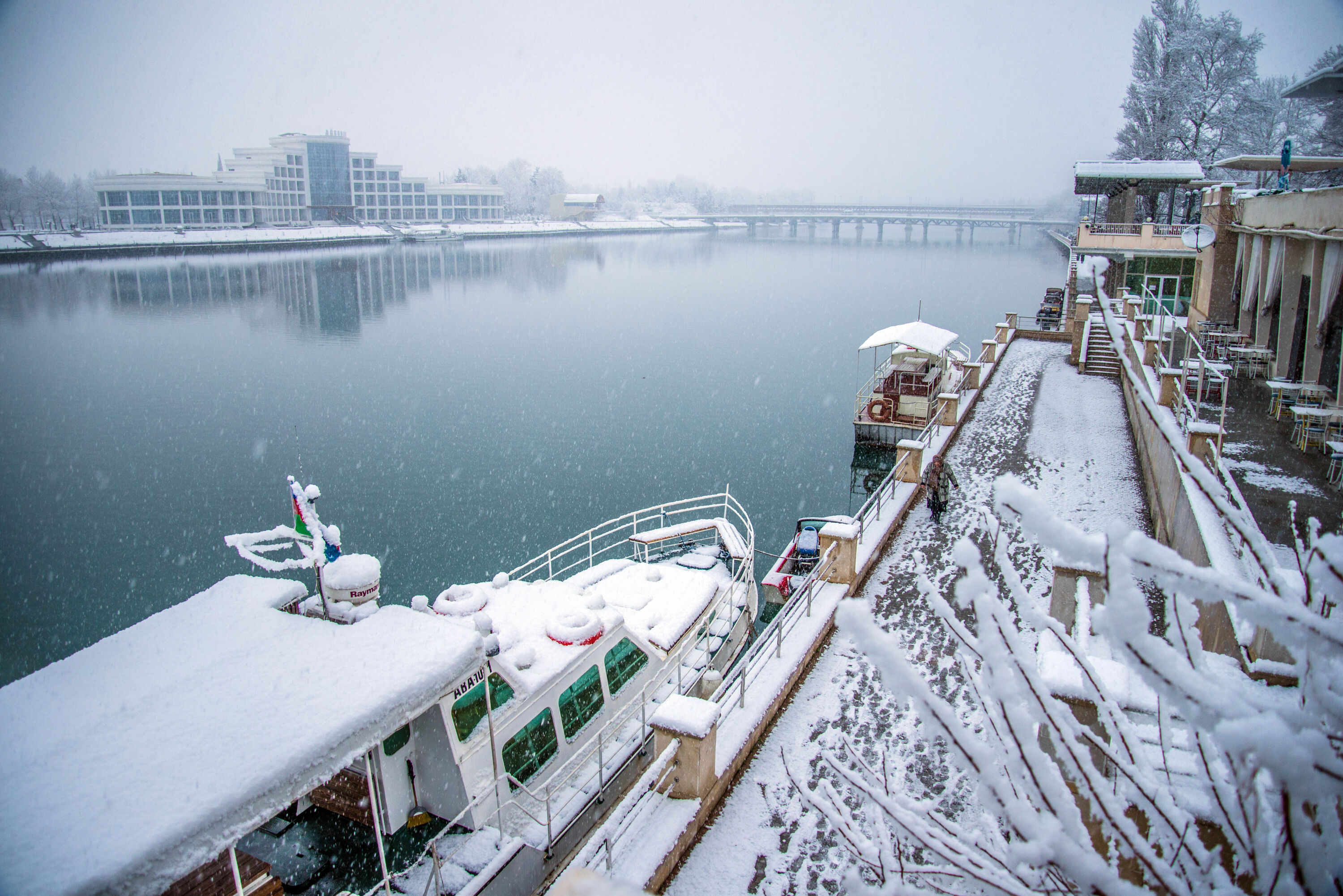 Feel the vibe of the Kur river in Mingachevir